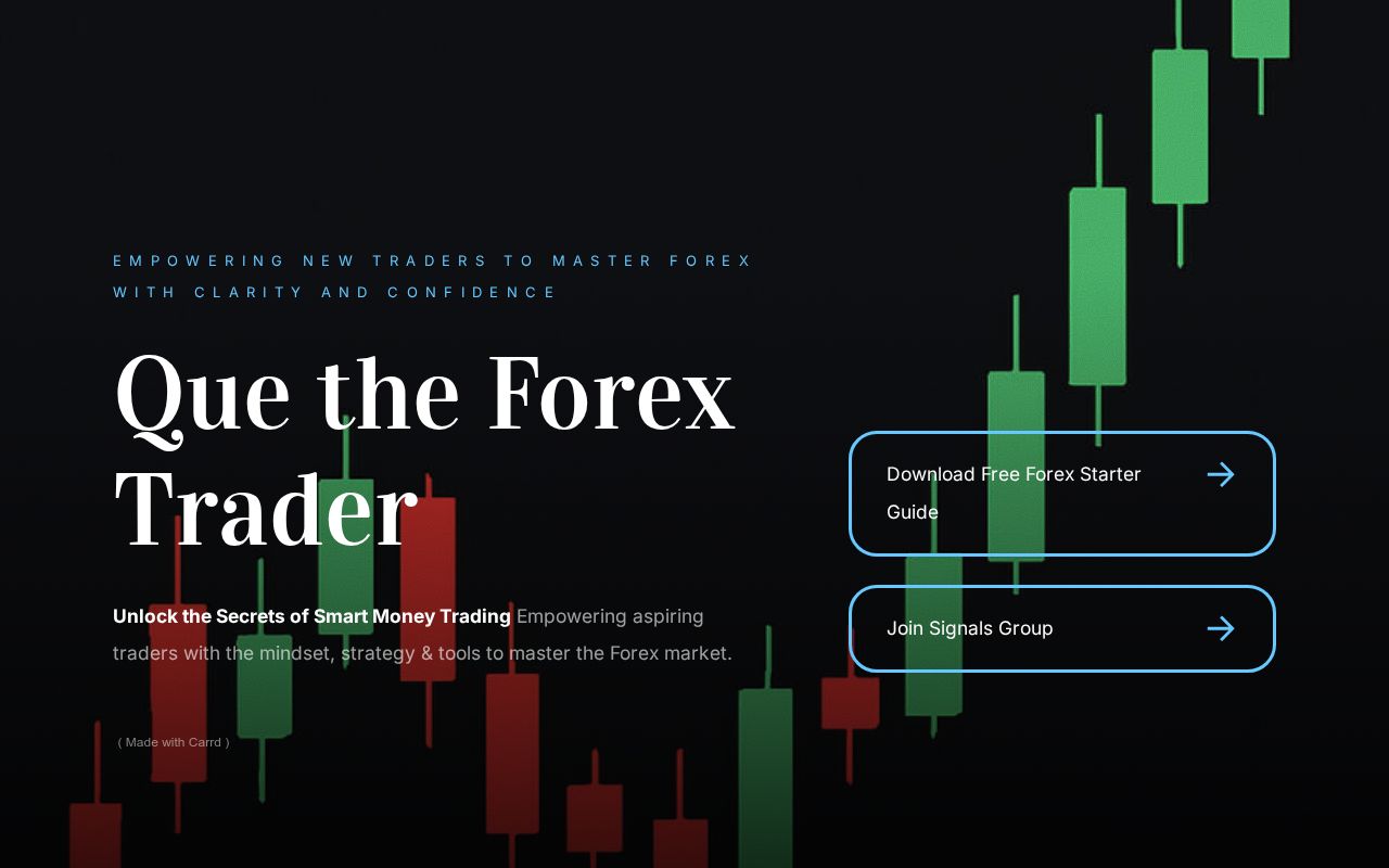 Que The Forex Trader